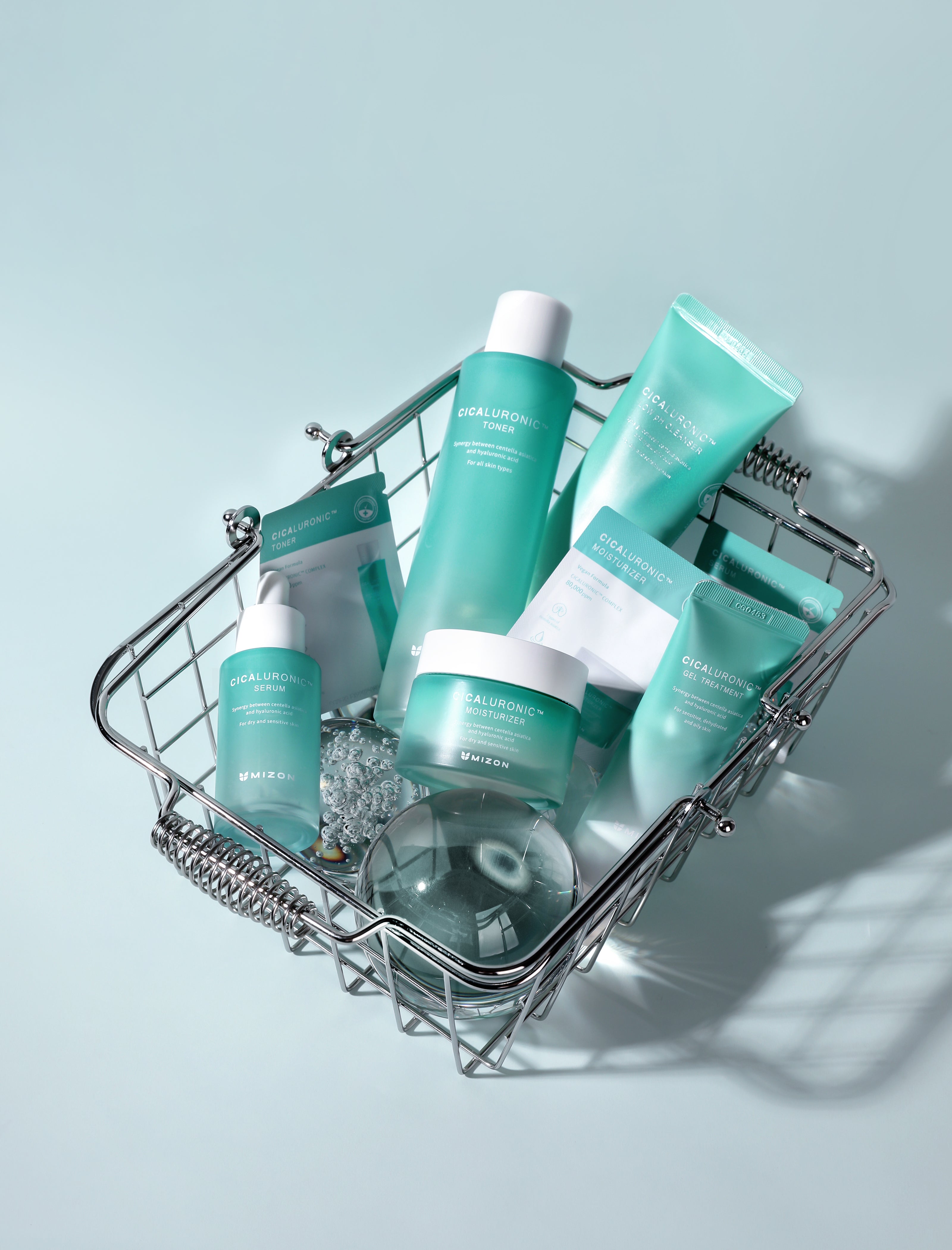 Línea de Centella Asiática y Ácido Hialurónico- Mizon Cicaluronic ...