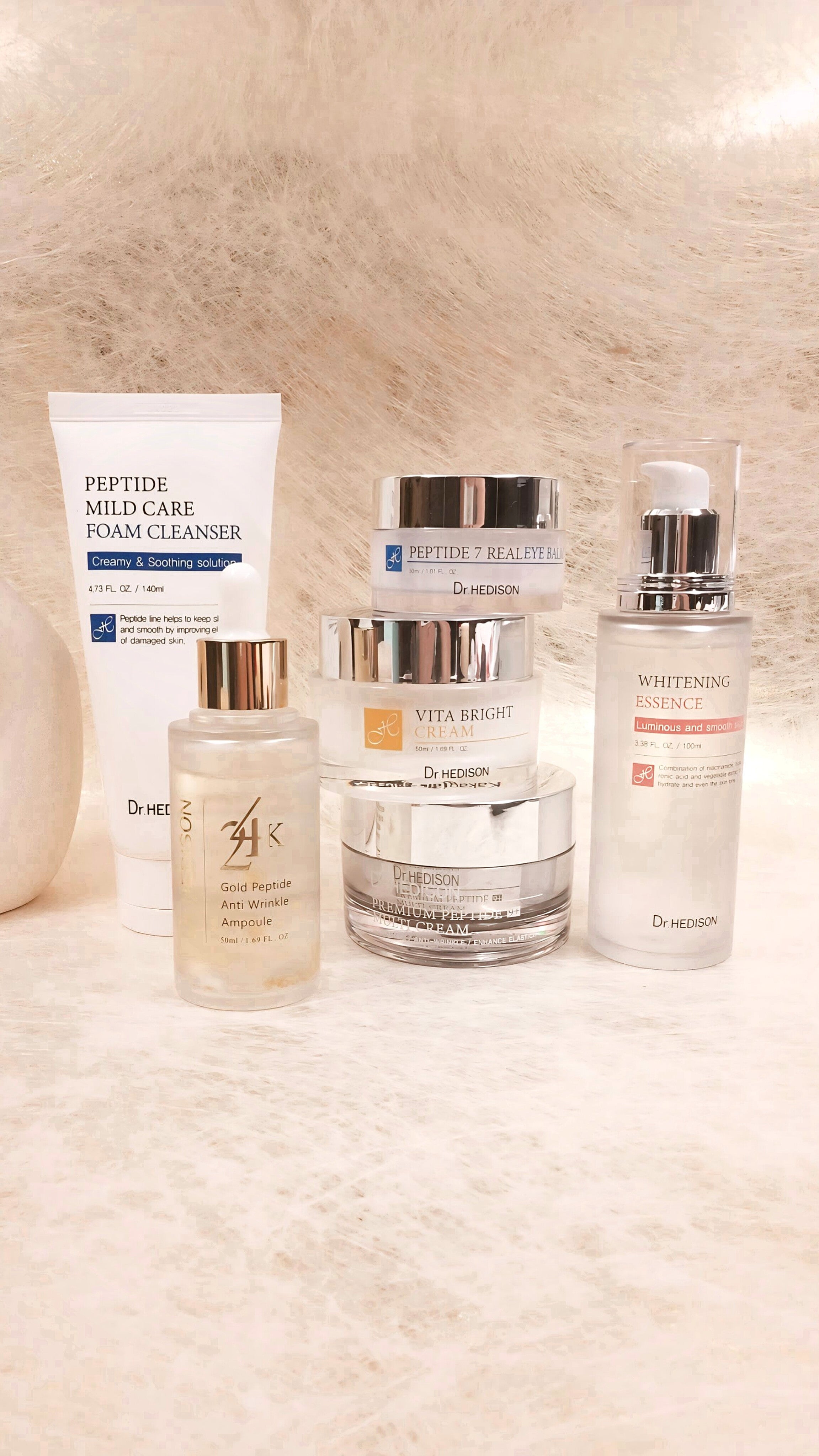 Línea Antiedad de Péptidos - Dr. Hedison Premium – Lavuu Korean ...