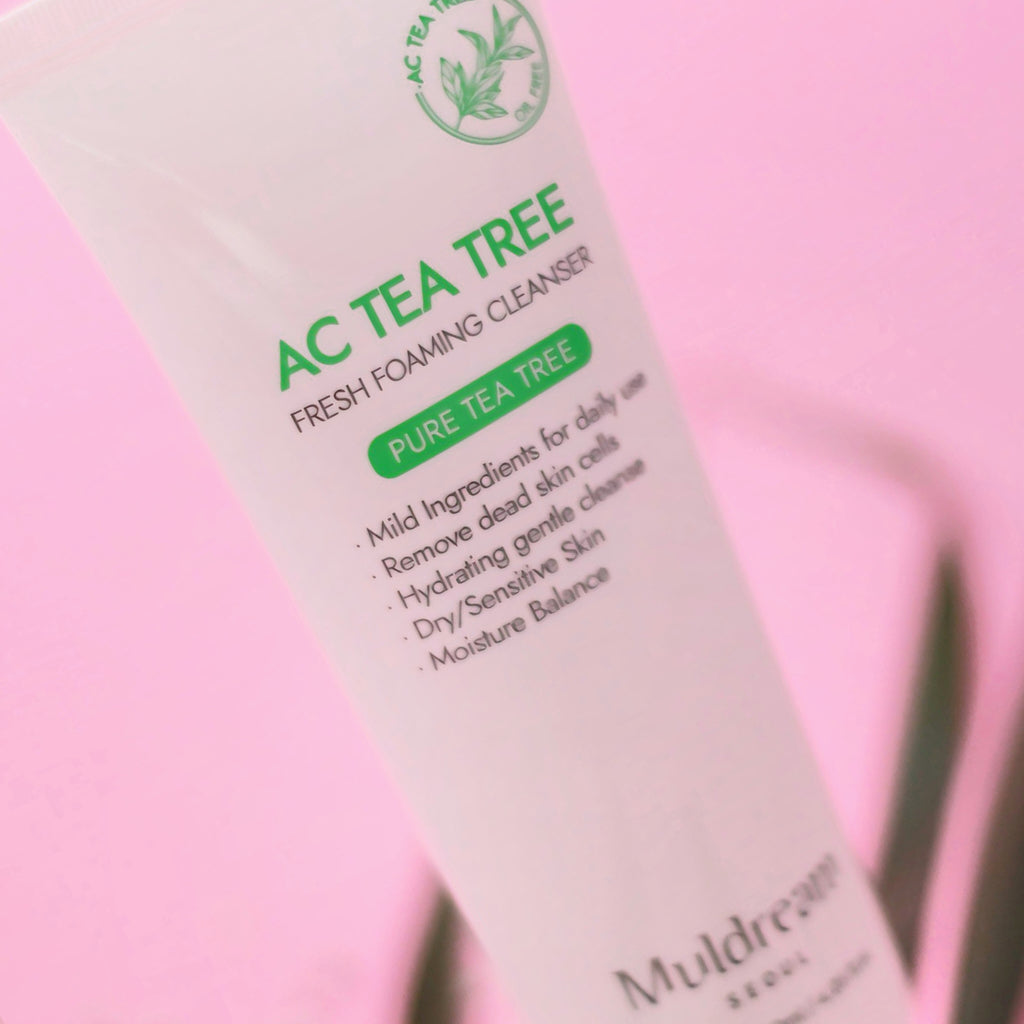 Muldream Ac Tea Tree Fresh Cleansing Foam – Lavuu Korean Skincare Ecuador